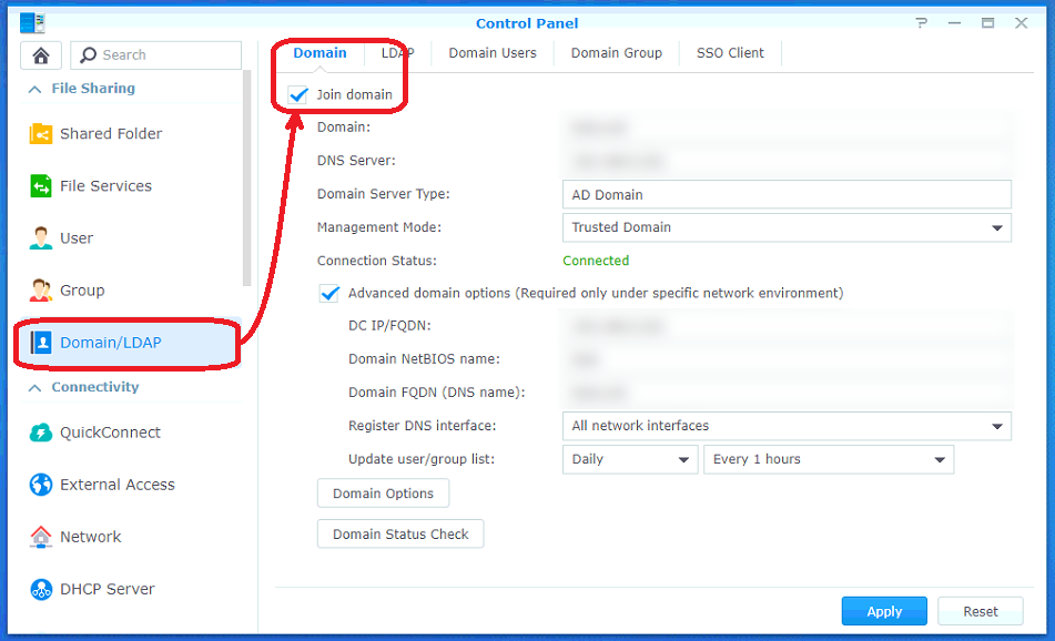 Synology NAS: Rechte von DomAdmins einschränken | Hack‧zen‧werk